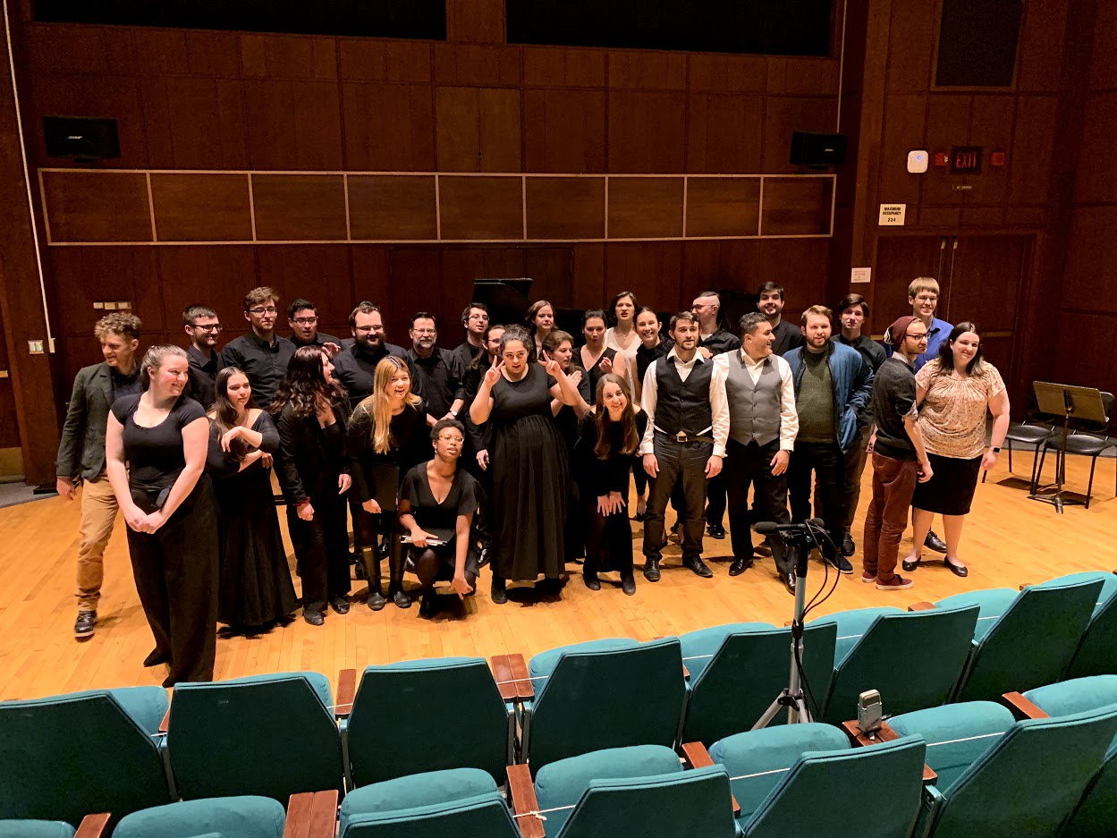 Ensembles Recruitment (minimalist look)